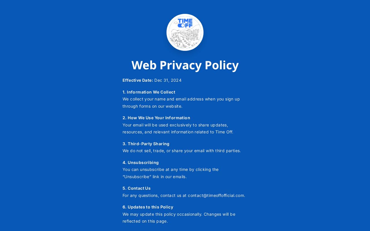 Privacy Policy